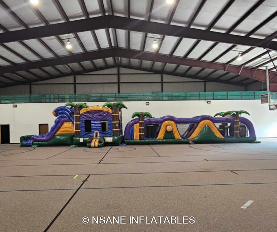 Jungle Monsoon Madness '73 - Hire in Arkansas | NSANE INFLATABLES